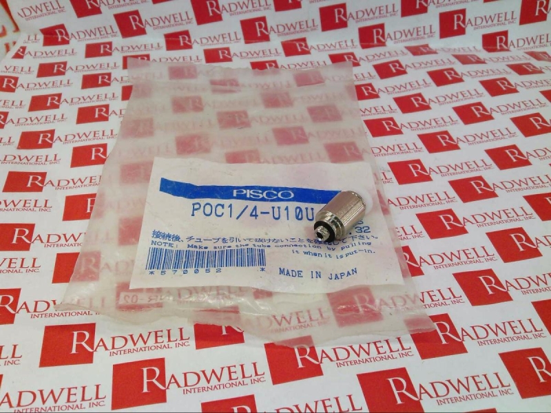 POC1/4-U10U Pipe and Coupling by PISCO PNEUMATICS