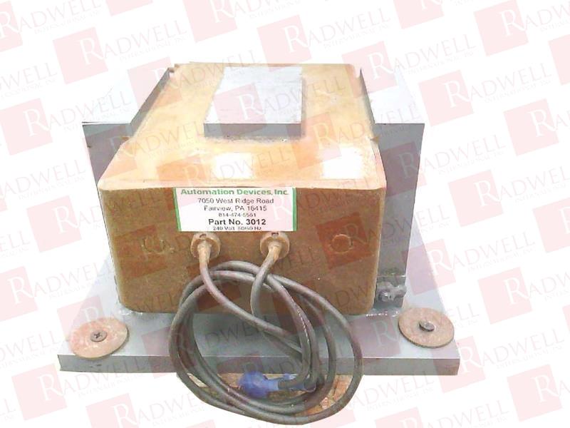 3012 Control Transformer by AUTOMATION DEVICES