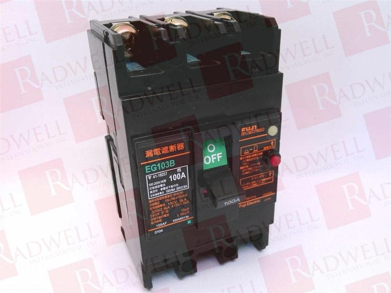 EG103B/100-15MA Molded Case Circuit Breaker by FUJI ELECTRIC