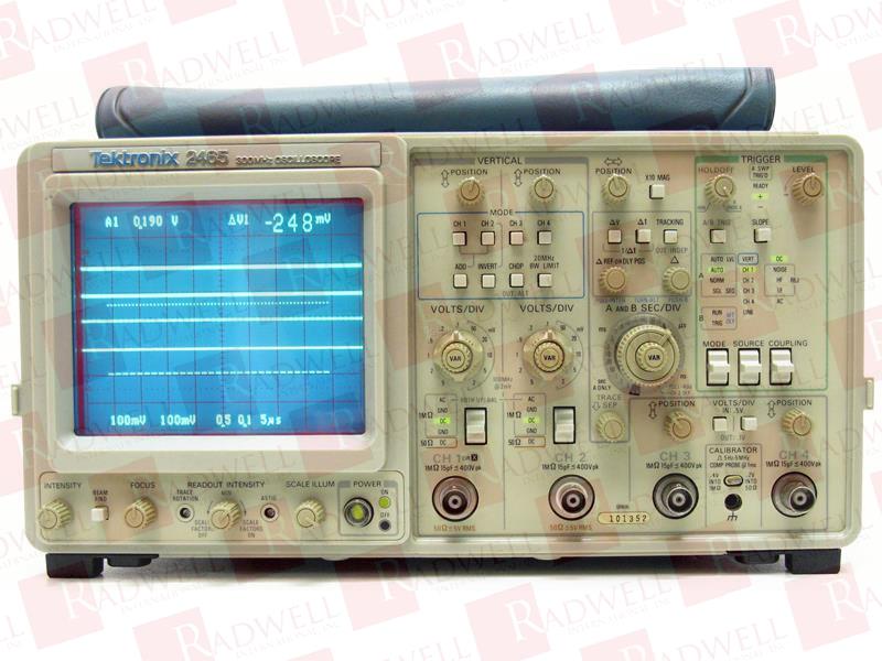 2465A Oscilloscope by TEKTRONIX