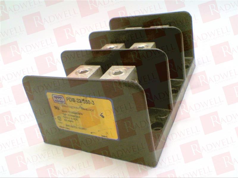 PDB-22-350-3 Power Distribution Block by ILSCO