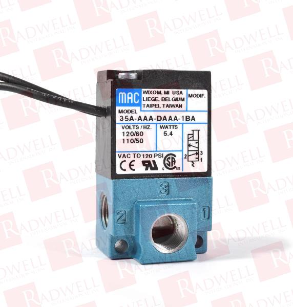 35A-AAA-DDBA-1BA=3362 Solenoid Valve by MAC VALVES INC