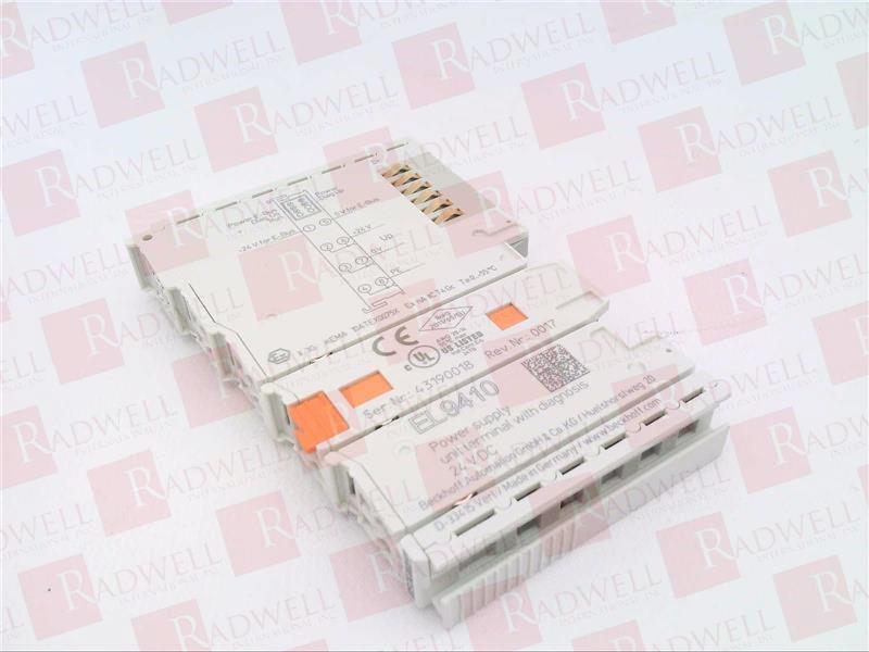 EL9410 PLC Programming Terminal by BECKHOFF