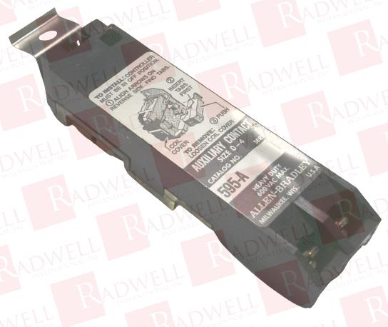 595A Auxiliary Contact by ALLEN BRADLEY