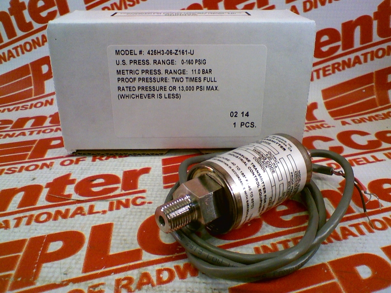 425H3-06-Z161-U Pressure Transmitter by BARKSDALE