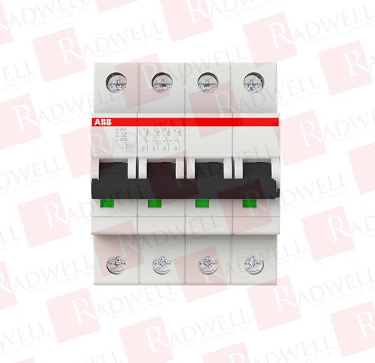 S204-C32 Molded Case Circuit Breaker by - ABB - ASEA BROWN BOVERI