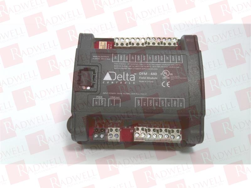 DFM-440 PLC Module/Rack by DELTA CONTROLS