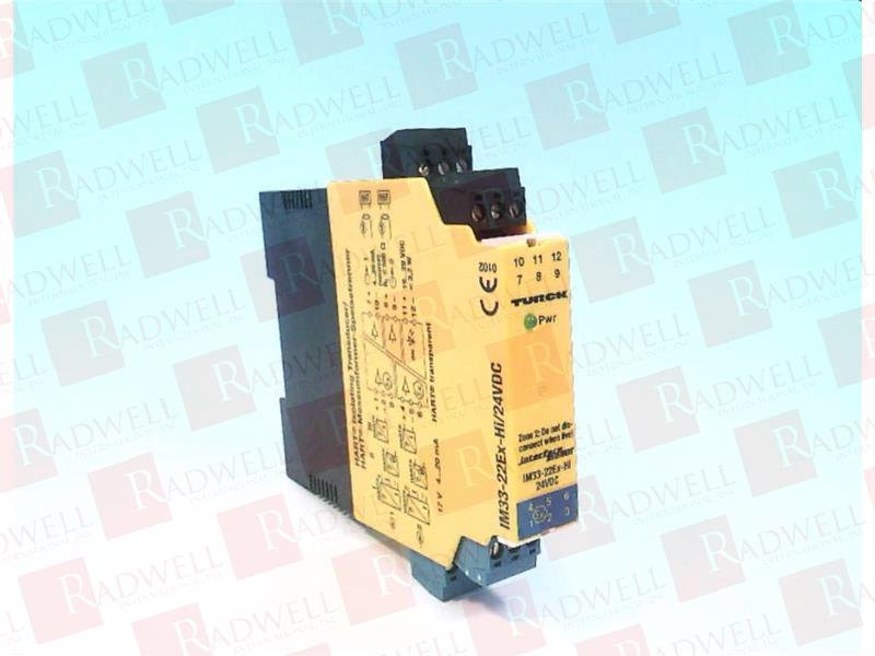 IM33-22EX-HI/24VDC Sensor Amplifier by TURCK