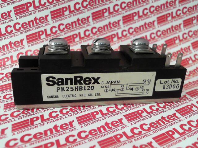 PK25HB120 Thyristor/SCR/Triac/Diac/Alternistor by SANREX