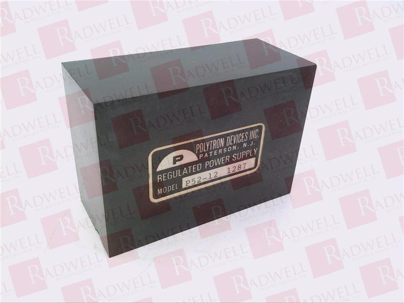 P52-12 Power Supply by POLYTRON DEVICES