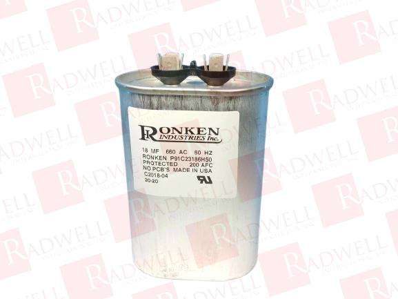 P91C23186H50 Capacitor by RONKEN