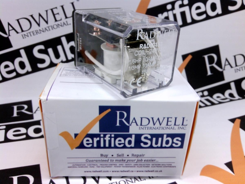 MK3PIUAAC240SUB Relay/Socket by RADWELL VERIFIED SUBSTITUTE
