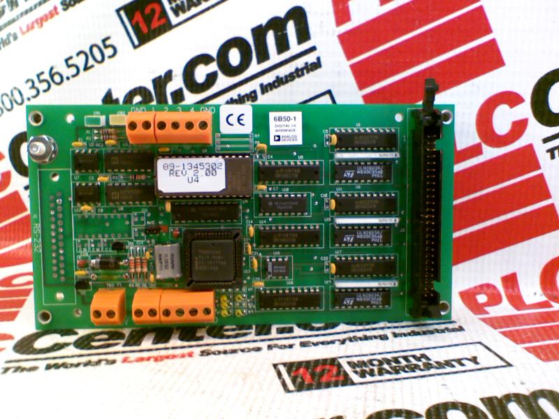6B50-1 PC Board PLC/Add-On Board by ANALOG DEVICES
