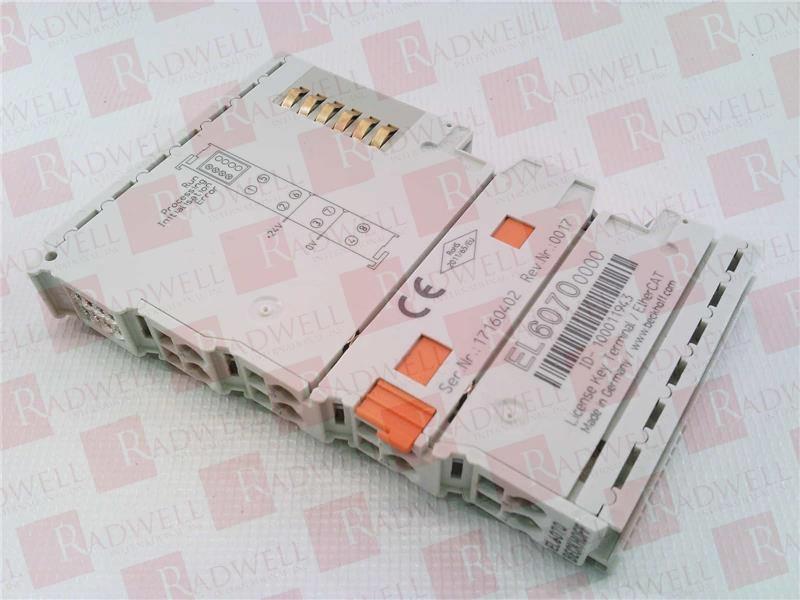 EL6070 PLC Software by BECKHOFF