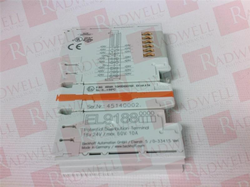 EL9188 PLC Programming Terminal por BECKHOFF