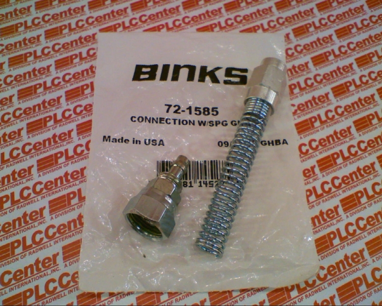 72-1585 Hydraulic Fitting by BINKS