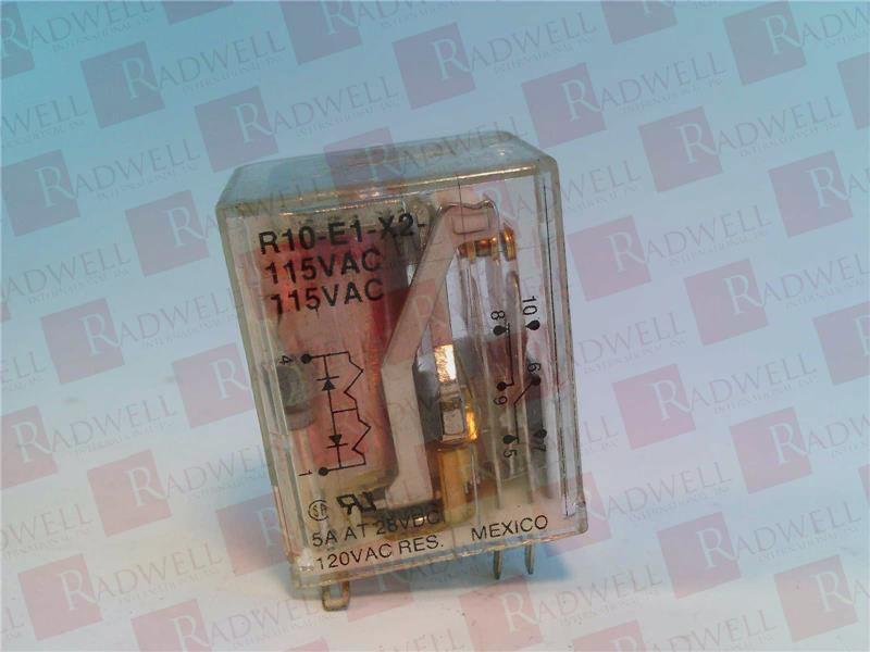 R10-E1X2-V2.5K 48VDC Relay/Socket by AMP