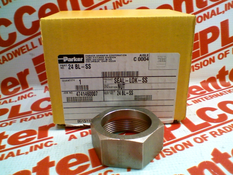 24BL-SS Hydraulic Fitting by TUBE FITTINGS DIVISION