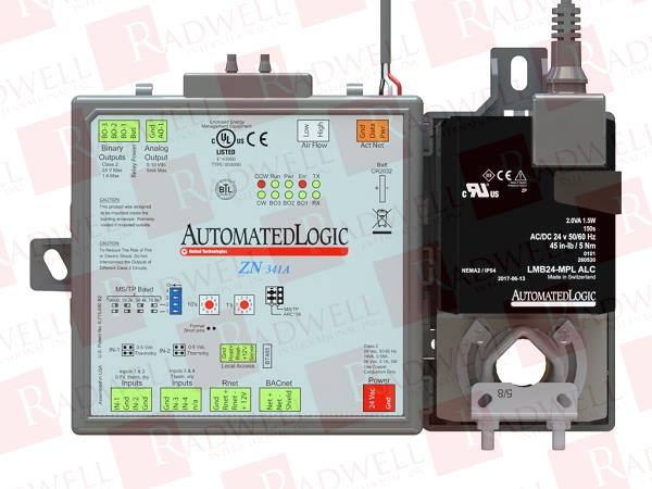 ZN-341A PLC Module/Rack by AUTOMATED LOGIC