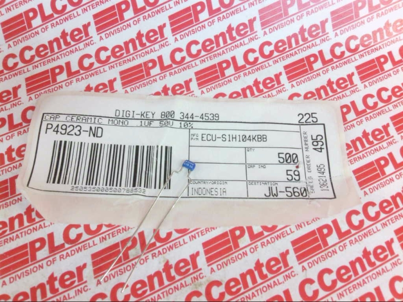 ECU-S1H104KBB Capacitor by PANASONIC