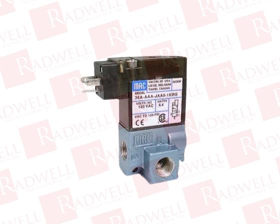 36A-AAA-JAA0-1KRG Solenoid Valve by MAC VALVES INC
