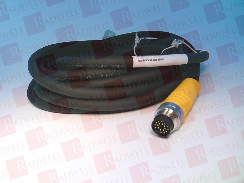 BSM BKWM 19-1958-5/S101 QD Cable/Cord Set by TURCK