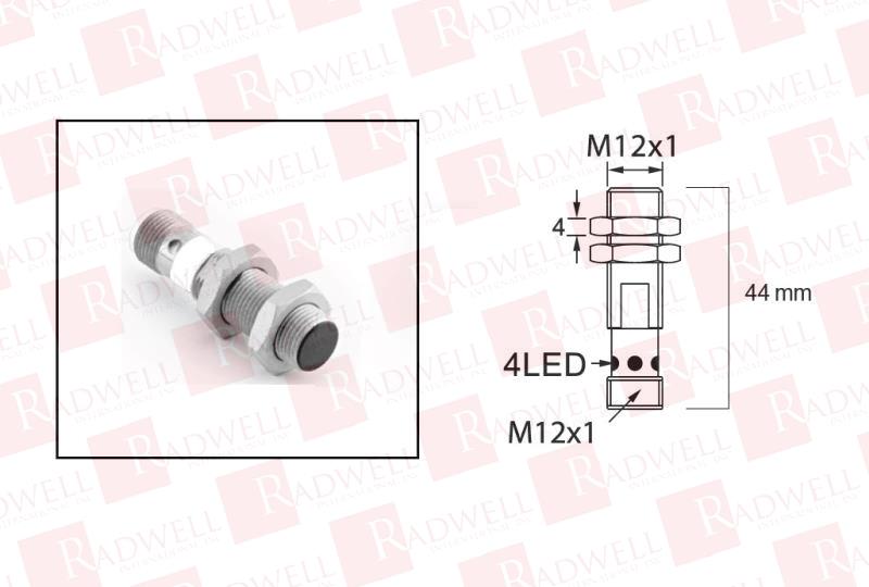 BI4-M12K-AP6X-H1141-SUB Proximity Switch by RADWELL VERIFIED SUBSTITUTE