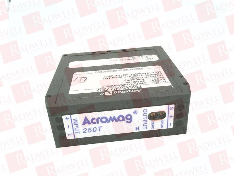 250T-FQ1-DIN-NCR-C Transmitter by ACROMAG