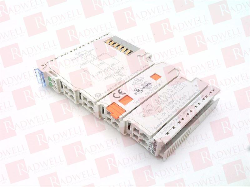KL4002 PLC Programming Terminal by BECKHOFF
