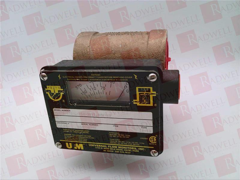 MN-FSB150GLM-16-32V1.0-A1NR Flow Meter by UNIVERSAL FLOW MONITORS