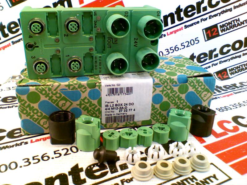 IB-L2-BOX-24DO4/4M12-2A-D Interbus Module & Hub by PHOENIX CONTACT