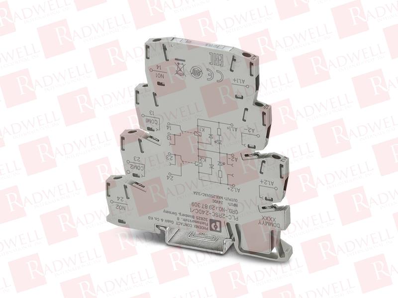 PLC-2RSC-24DC/ 1 Solid State Overload/Relay by PHOENIX CONTACT