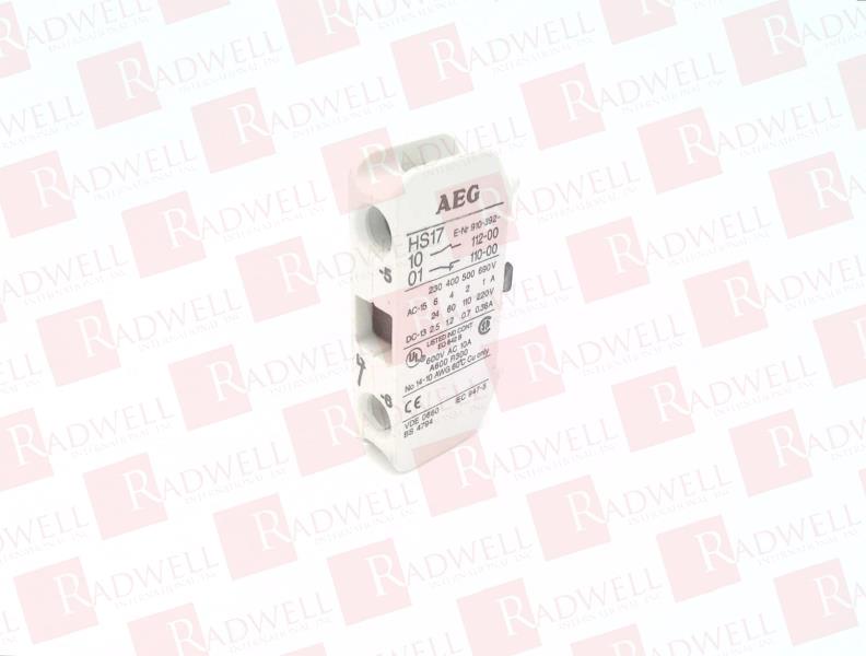 HS17-10-01 Auxiliary Contact by EEC AEG