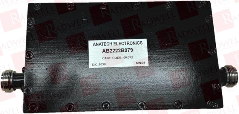 AB2222B979 RFI/EFI/EMI Noise Filter by ANATECH ELECTRONICS