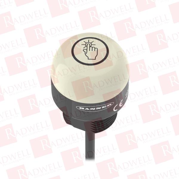 K30APTGYE-91127 Pushbutton by BANNER ENGINEERING