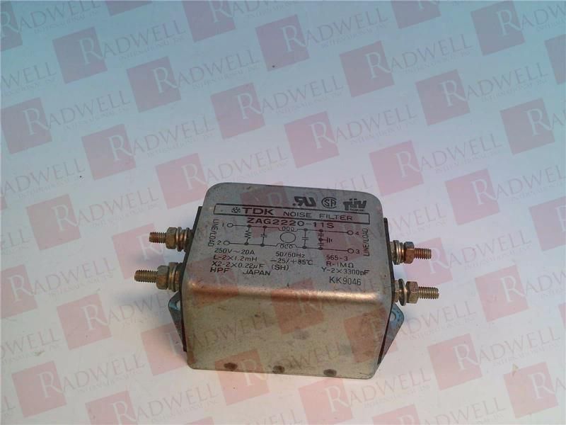 ZAG2220-11S RFI/EFI/EMI Noise Filter by TDK