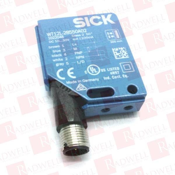 WT12L-2B550A02 Photoelectric by SICK