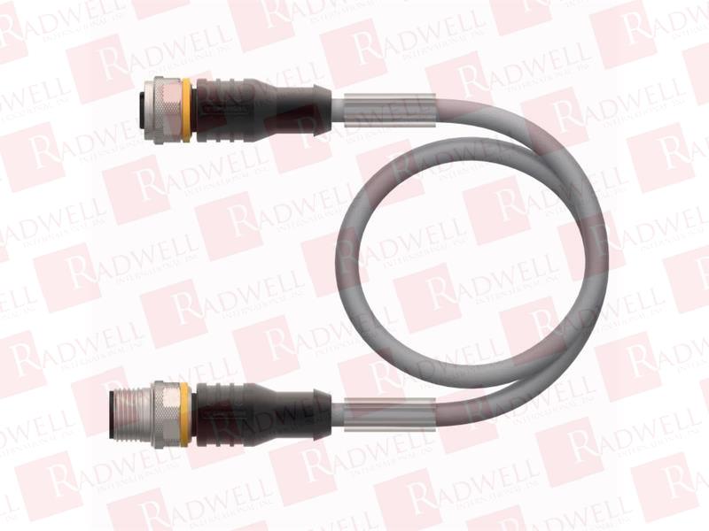 RKC4T-0.3-RSC4T/TEG QD Cable/Cord Set by TURCK