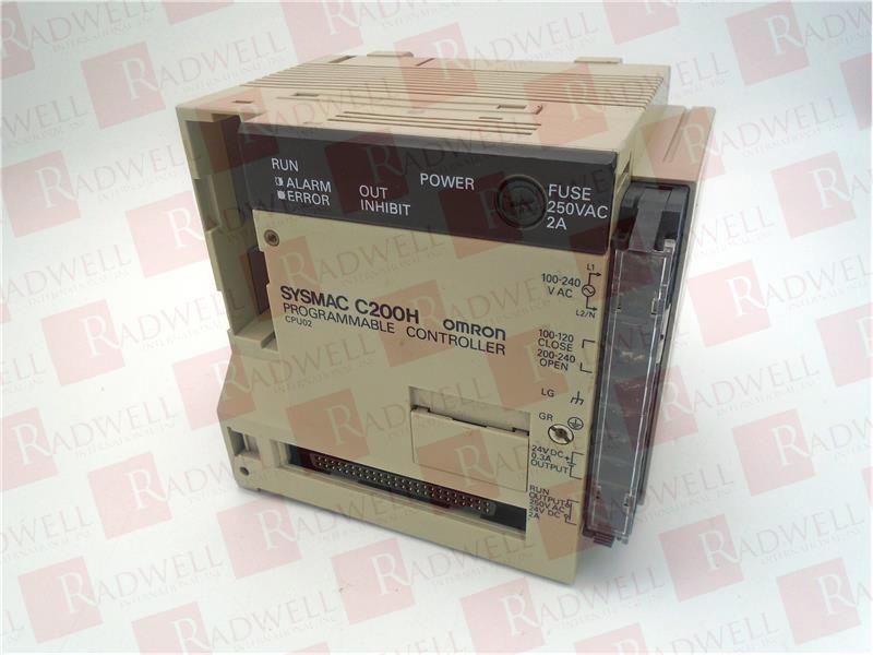 C200H-CPU02 PLC Module/Rack by OMRON