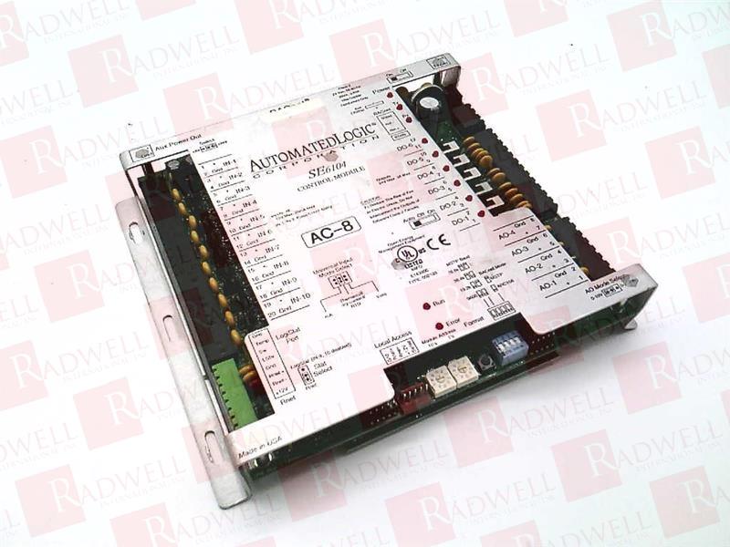 SE6104 HVAC Control System Board by AUTOMATED LOGIC