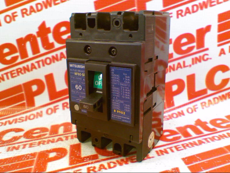 NF60-SP-3P-60A Molded Case Circuit Breaker by MITSUBISHI