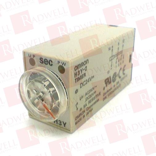 H3Y-2 DC24 1S Time Delay Relay by OMRON