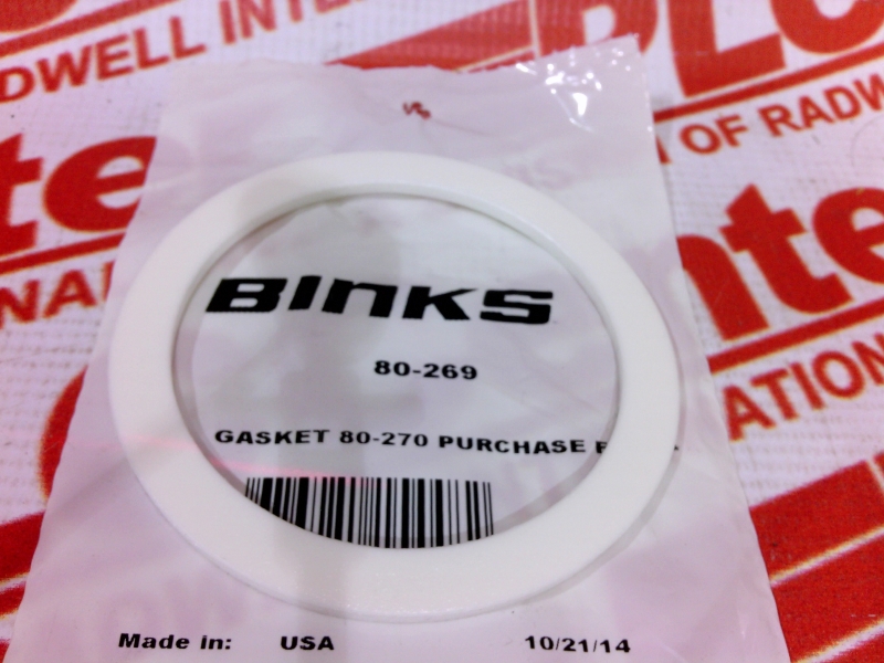 80-269 Gasket by BINKS