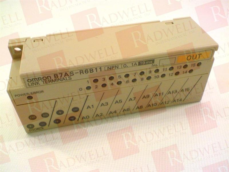 B7AS-R6B11 PLC Module/Rack by OMRON
