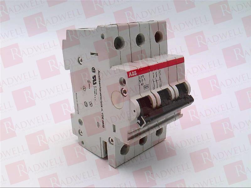 S273-K6 Din Rail Mount Circuit Breaker by - ABB - ASEA BROWN BOVERI