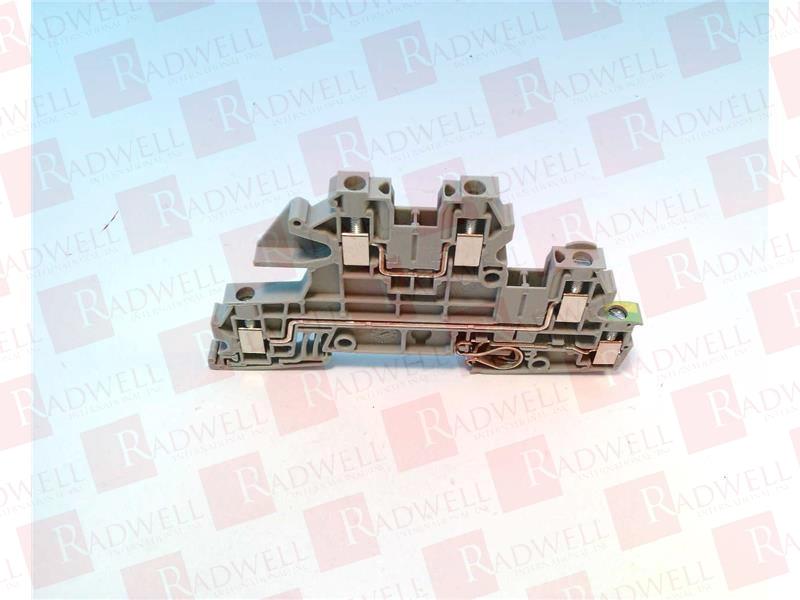 UTI 2,5-PE/L/L Terminal Blk/Strip Wiring Dev by PHOENIX CONTACT