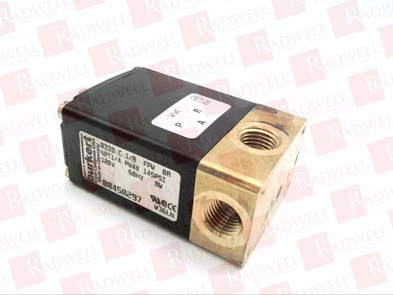 0330-C-1/8-FPM-BR Solenoid Valve by BURKERT
