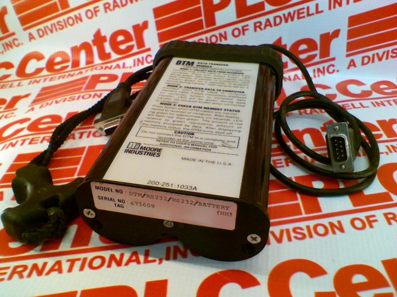 DTM/RS232/RS232/BATTERY Communication Converter by MOORE INDUSTRIES