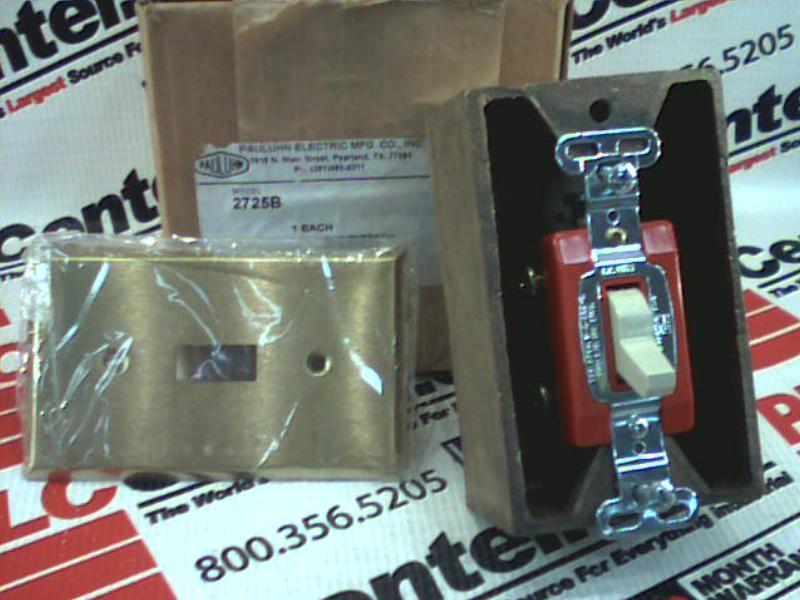 2725B Wall Switch by PAULUHN