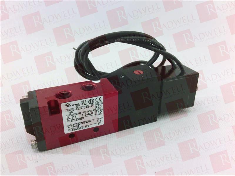 CSG-4222-243-A1 Pneumatic Valve by VERSA VALVES